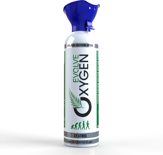 Evolve Oxygen 22L - Pure Zuurstof (97%) - Zuurstoffles | bol.com
