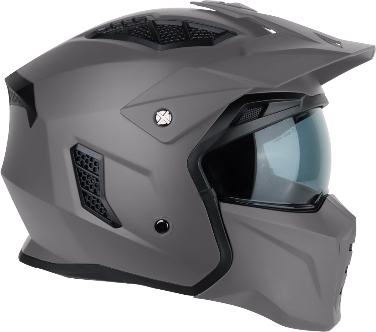 VINZ Kioto Streetfighter Helm / Jethelm / Scooterhelm / Motorhelm ...