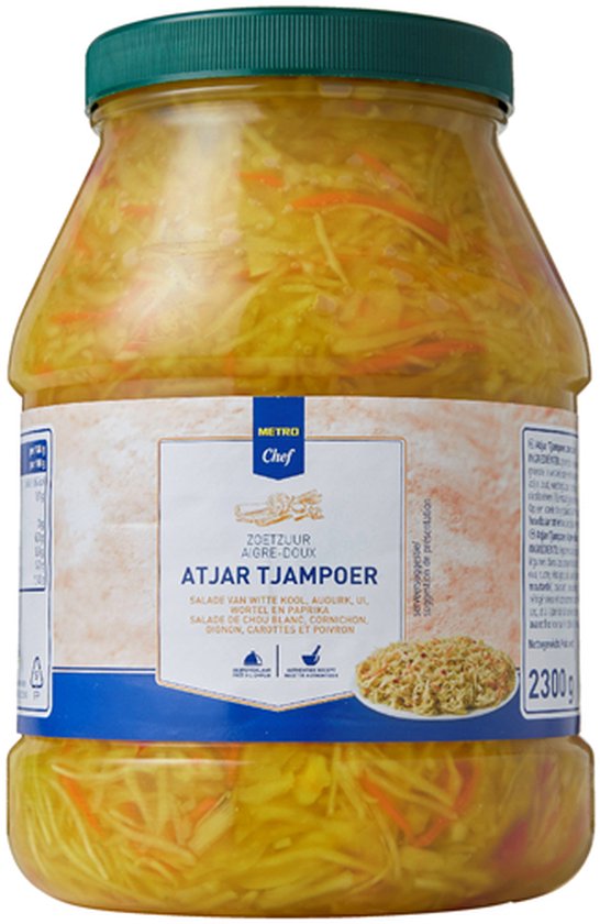 METRO Chef Atjar tjampoer zoetzuur 2 x 2300 gram | bol