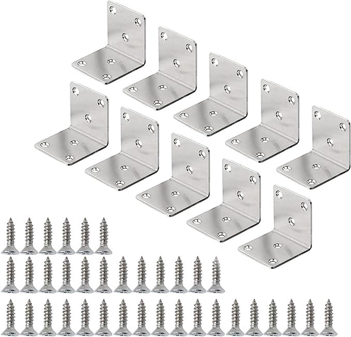 Hoekverbinders / kastverbinders/meubelverbinders/hoekverbi | bol.com