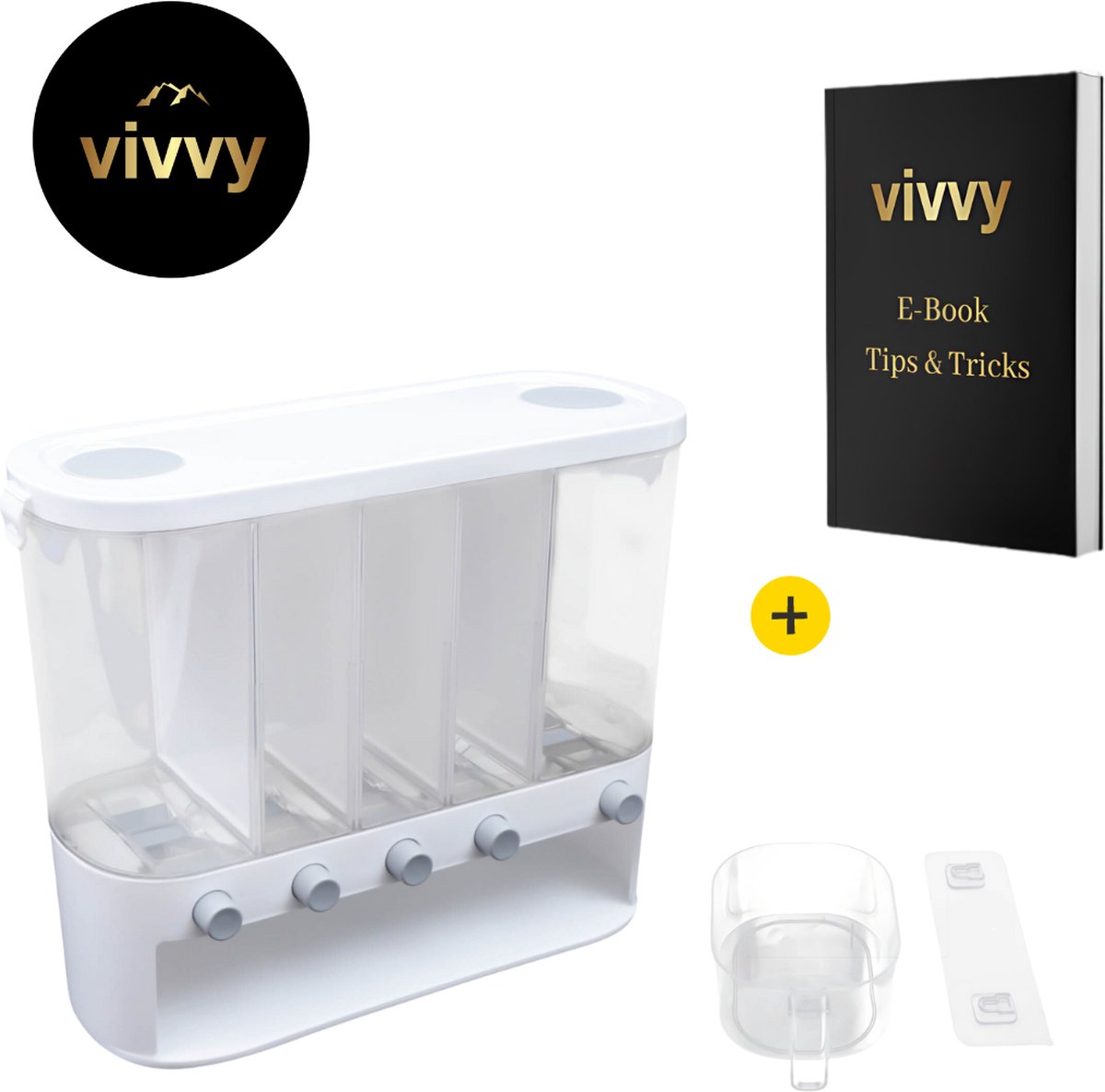 Cornflakes Dispenser - Cornflakes Voorraadpot Multifunctioneel - Cereal ...