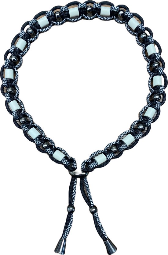 Anti-Tekenband hond - vlooienband- EM kralen . Anti tekenband 50 - 60 ...