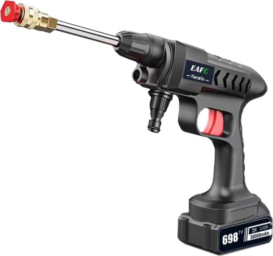 Meridianus Draadloze Hogedrukreiniger - Accu Hogedrukreiniger - voor ...