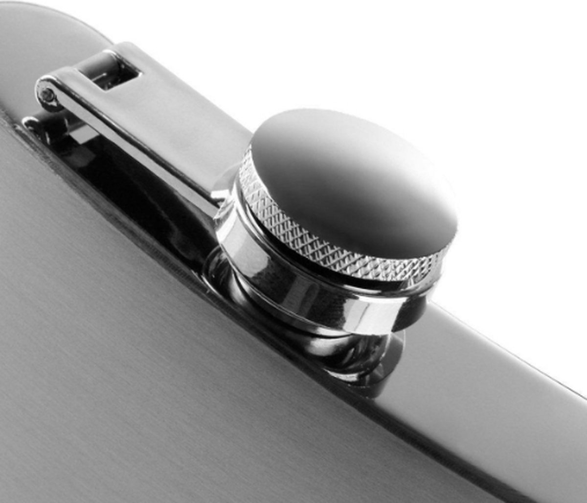 Premium RVS zakflacon - heupfles met schroefdop - 6 OZ - 180 ml ...