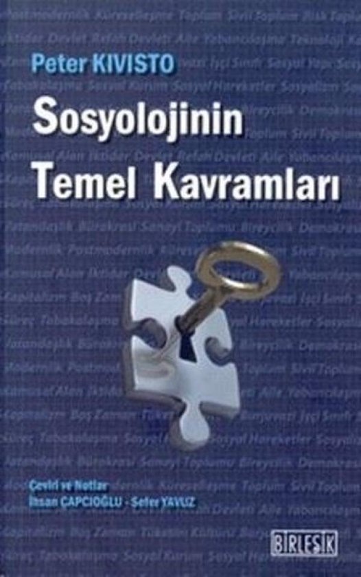 Sosyolojinin Temel Kavramları, Peter Kivisto | 9789944722339 | Boeken ...
