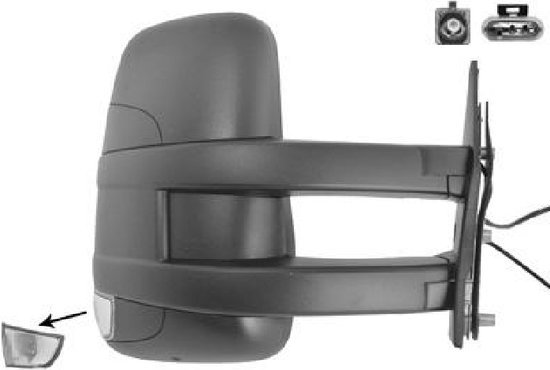VanWezel 2816812 - Rétroviseur complet droit pour Iveco Turbo daily de ...