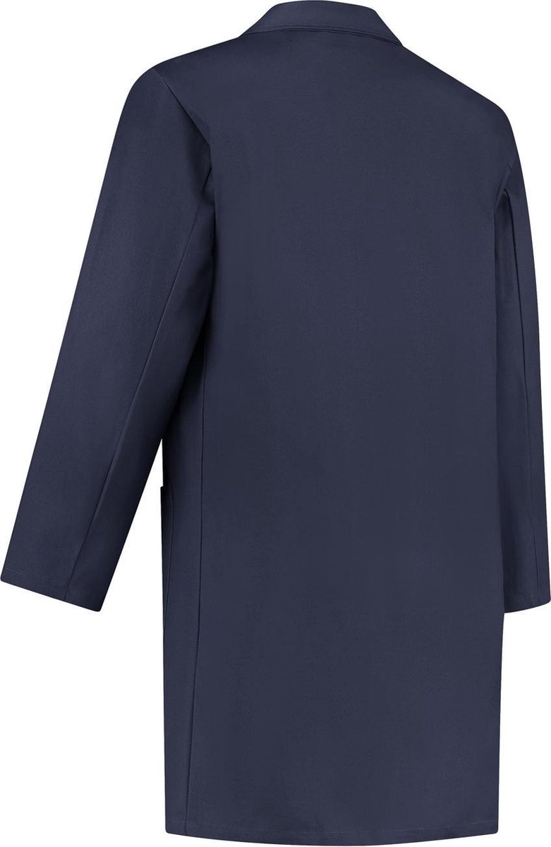 EM Workwear Stofjas 100% katoen navy maat XL / 56-58 | bol