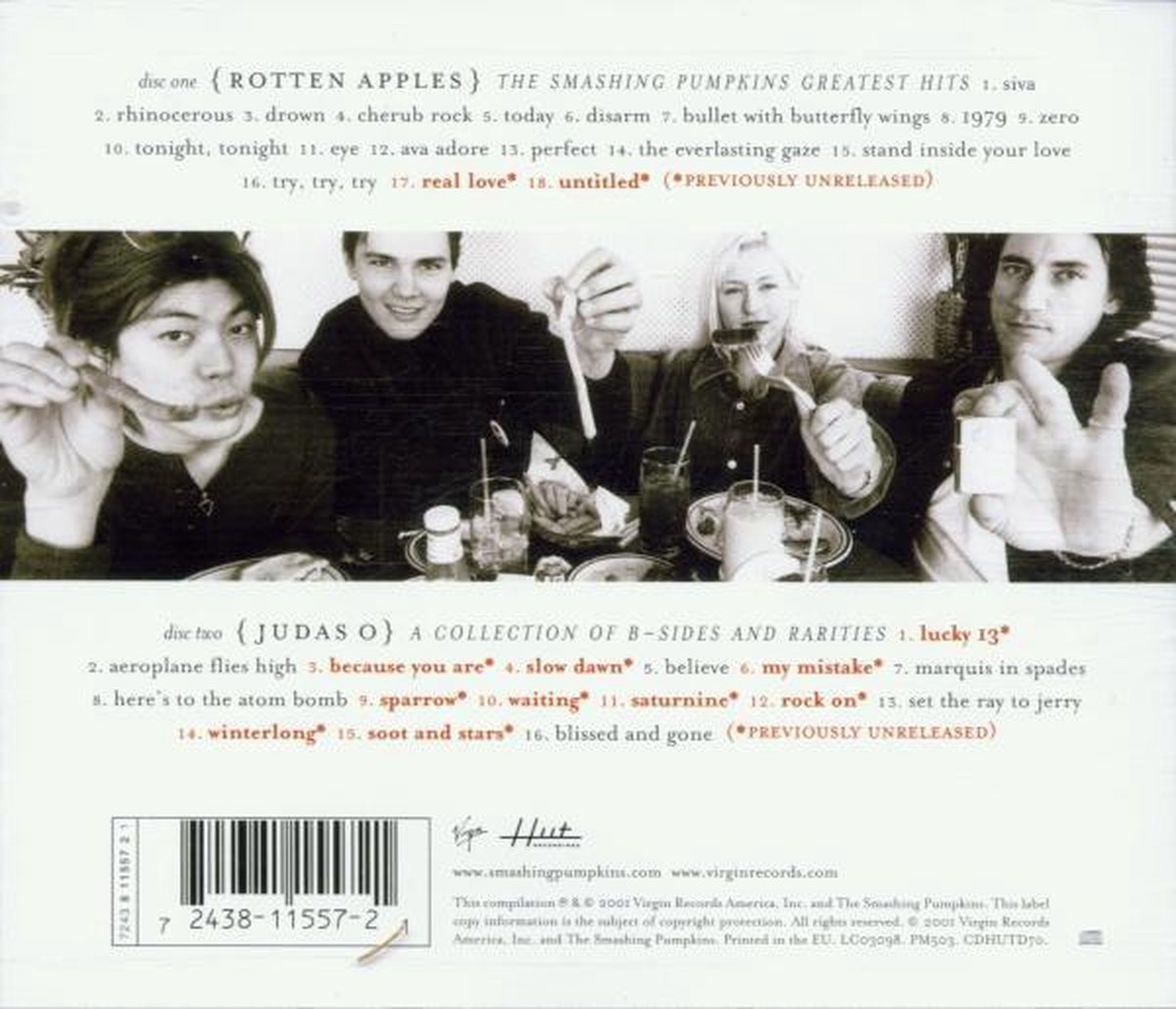 Rotten Apples: Greatest Hits/Judas O, The Smashing Pumpkins | CD (album ...