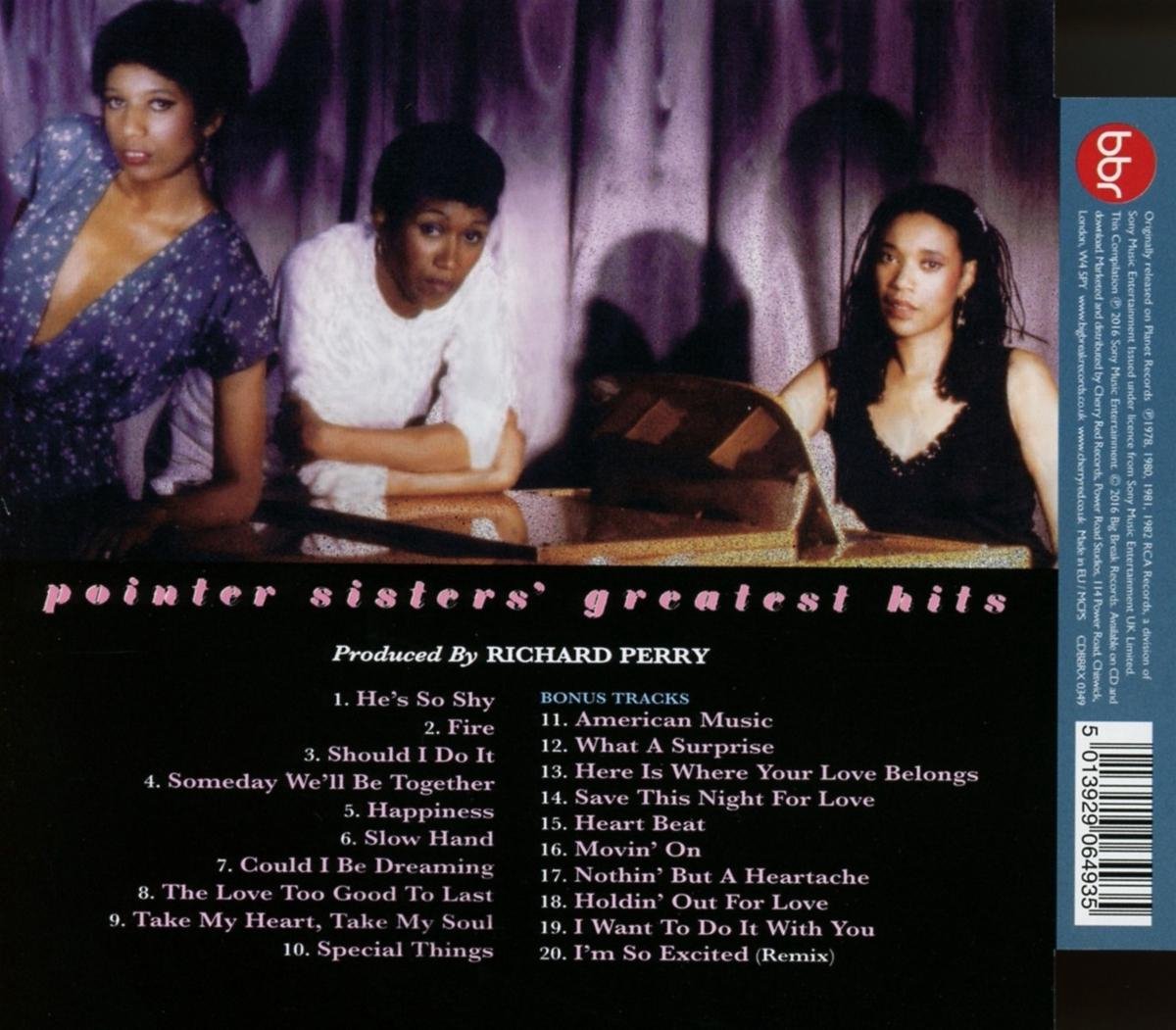 Pointer SisterS Greatest Hits, Pointer Sisters | CD (album) | Muziek ...
