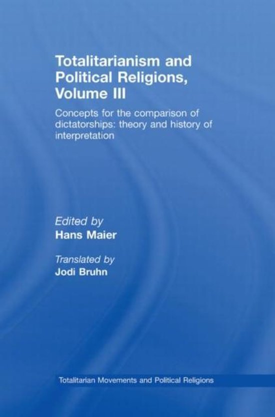 Totalitarianism And Political Religions | 9780415542487 | Hans Maier ...