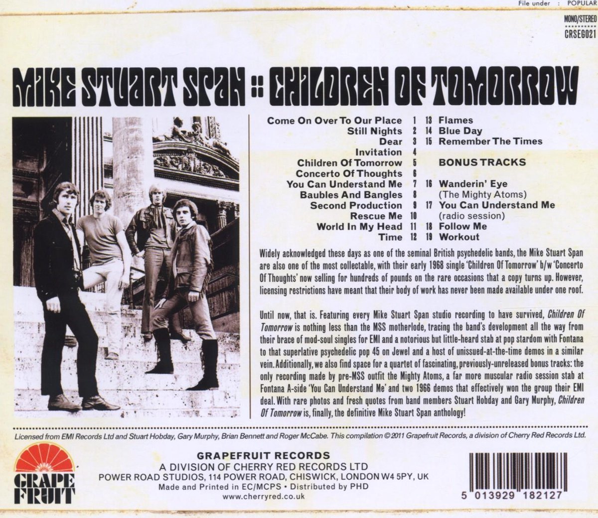 Children Of Tomorrow, Mike Stuart Span | CD (album) | Muziek | bol