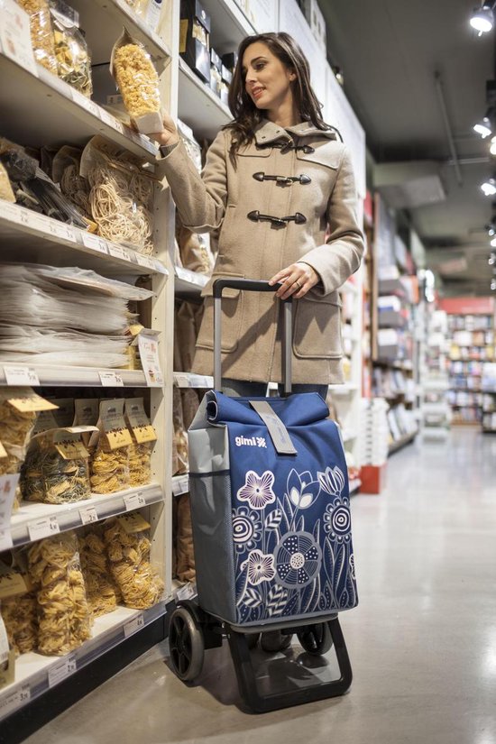 Gimi Trolley Rolling - blauw | bol