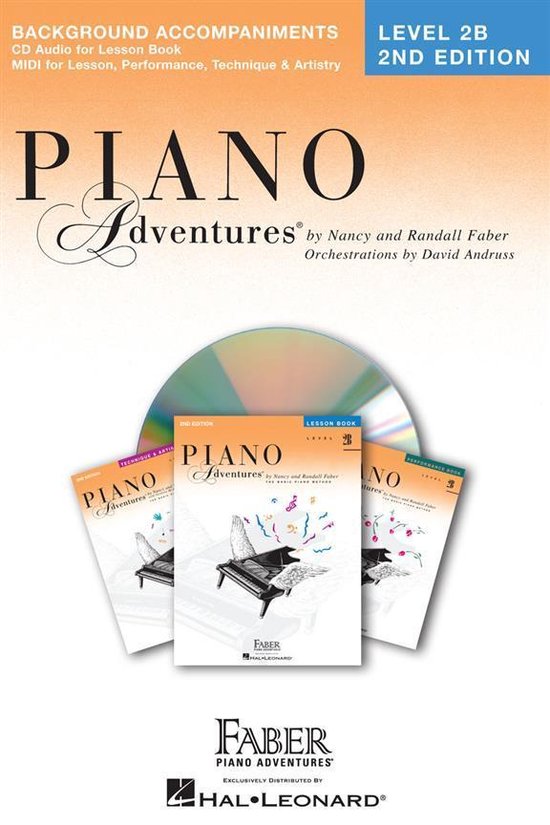 Piano Adventures Level 2B - Lesson Book CD, Nancy Faber | CD (album ...