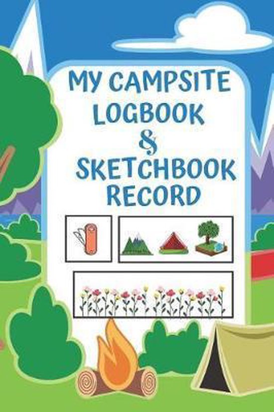 Kids Camping Logbook Campsite Log Book For Trip Campground Journal with ...