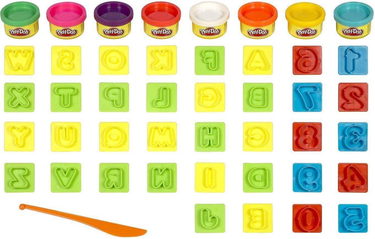 Play-Doh Letters 'n Fun - Klei Speelset | bol.com