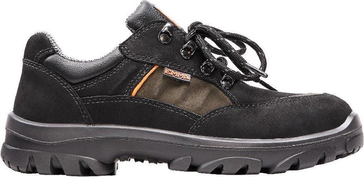 Emma werkschoenen s2 Evoke D 43 laag zwart/grijs | bol