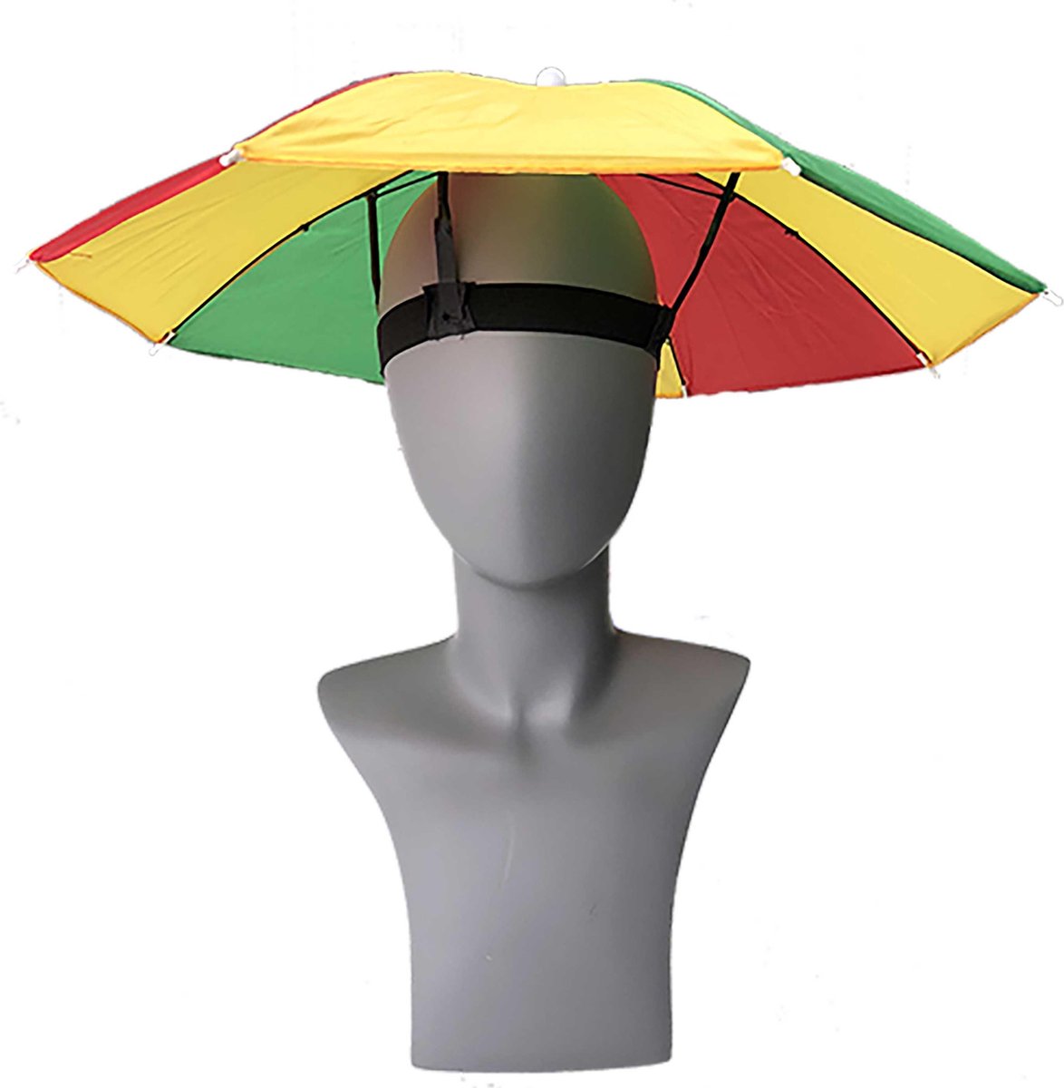 Gekleurde hoofdparaplu - Hoofdparasol | bol.com