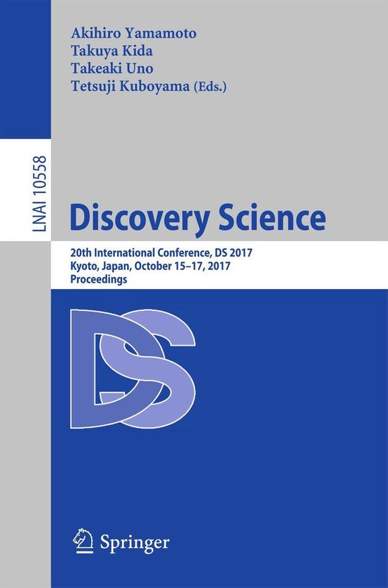 Lecture Notes in Computer Science 10558 - Discovery Science (ebook ...
