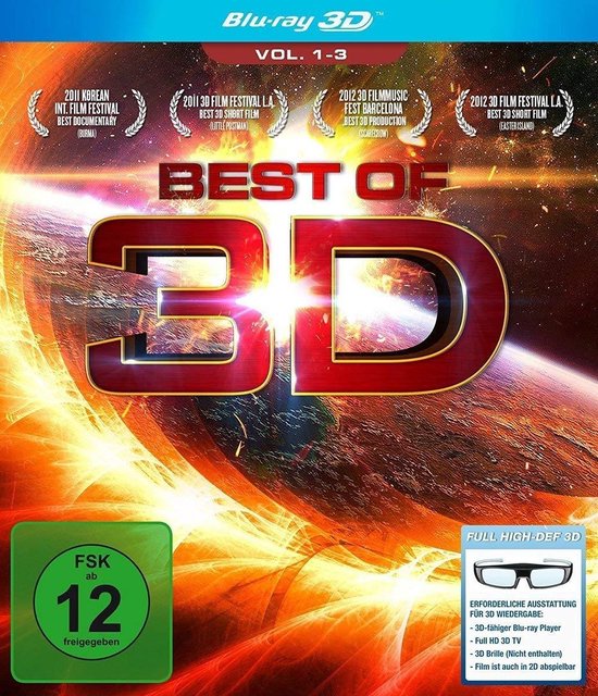 Various: Best of 3D-Vol.1-3 | Dvd's | bol