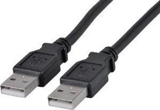 Maxxtro 3m USB 2.0 A-A USB-kabel USB A Zwart | bol