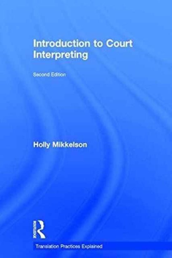 Introduction to Court Interpreting | 9781138916487 | Holly Mikkelson | Boeken | bol.com