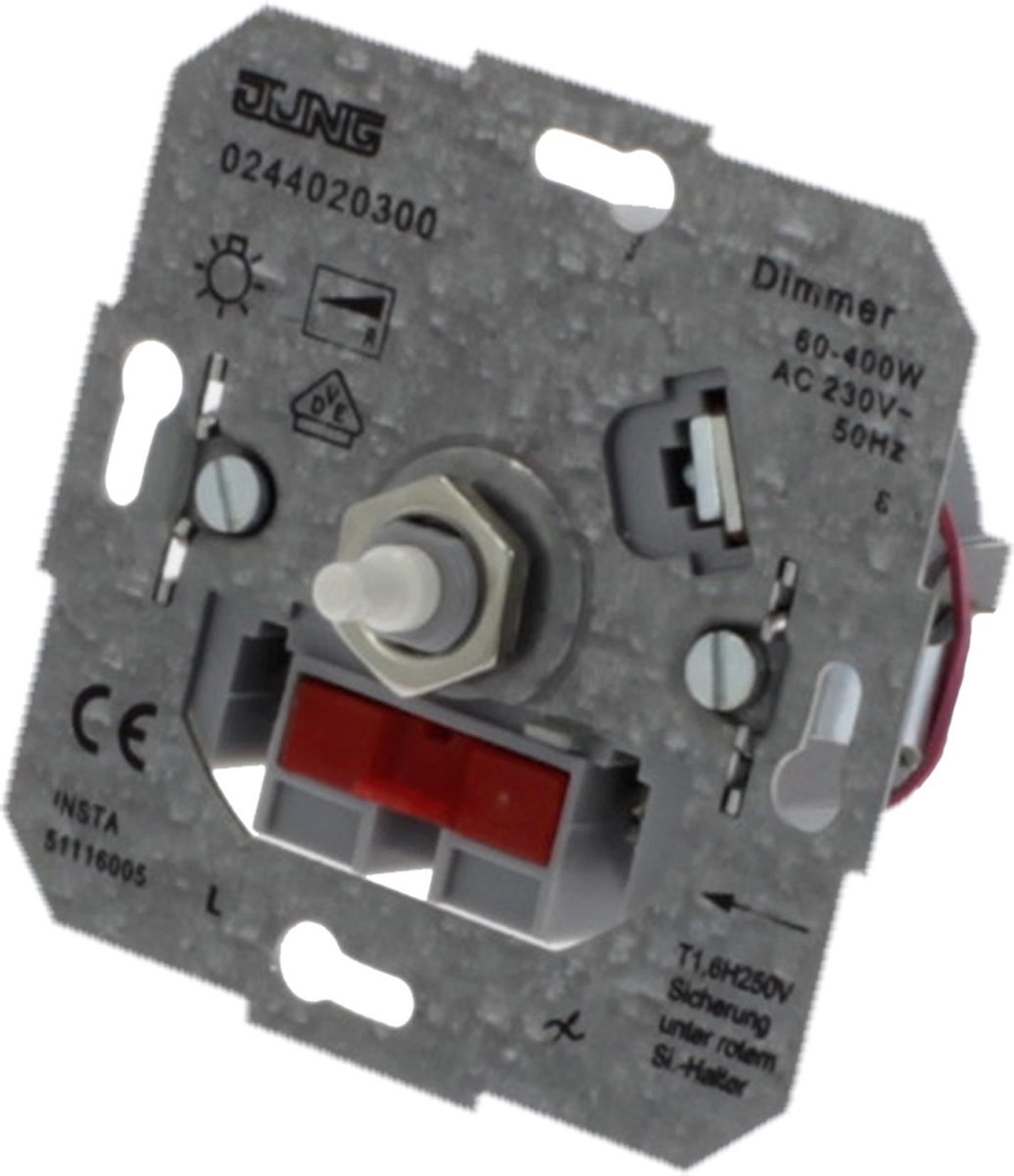 Jung Dimmer Inbouw 400W Draai-Uit Element | bol.com