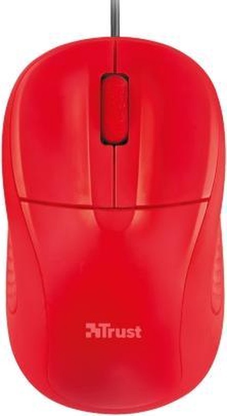 Trust Primo - Muis - Optisch -Rood | bol