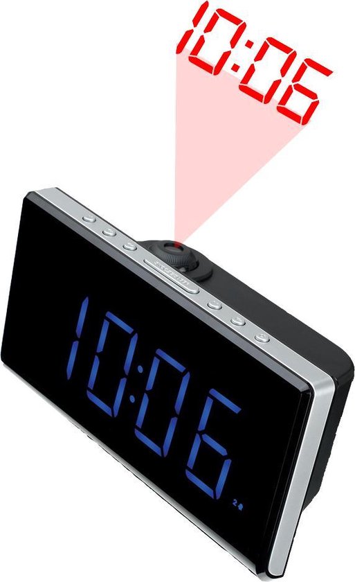 Denver CRP-515 - Wekkerradio met projectie - Zwart | bol