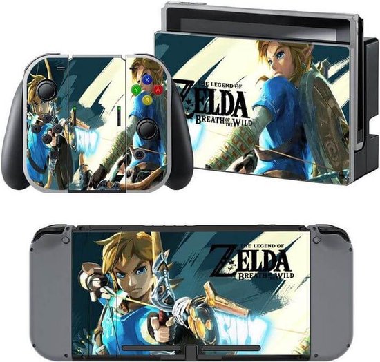 Consolestickers.nl Zelda Link Nintendo Switch Skin | bol.com