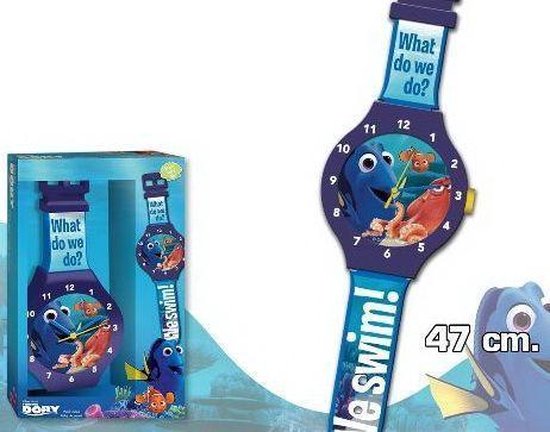 Finding Dory wandklok 47 cm - horloge model | bol.com