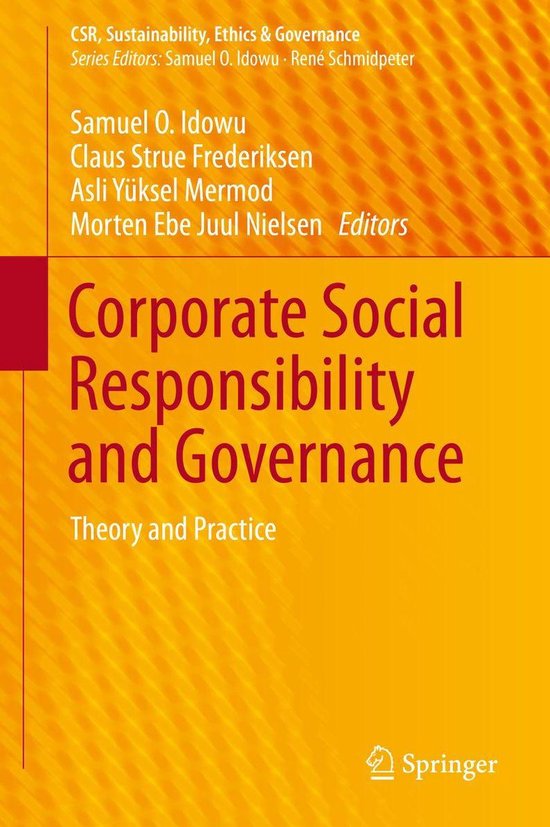 CSR, Sustainability, Ethics & Governance - Corporate Social ...