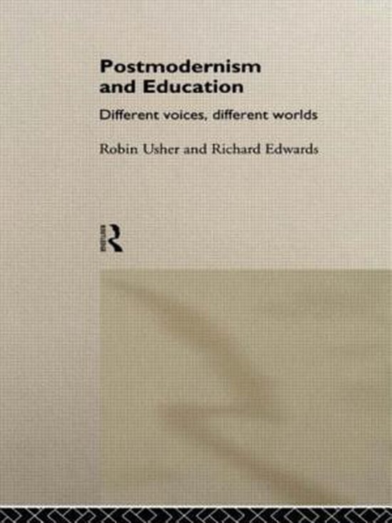 Postmodernism and Education, Richard Edwards | 9780415102810 | Boeken ...