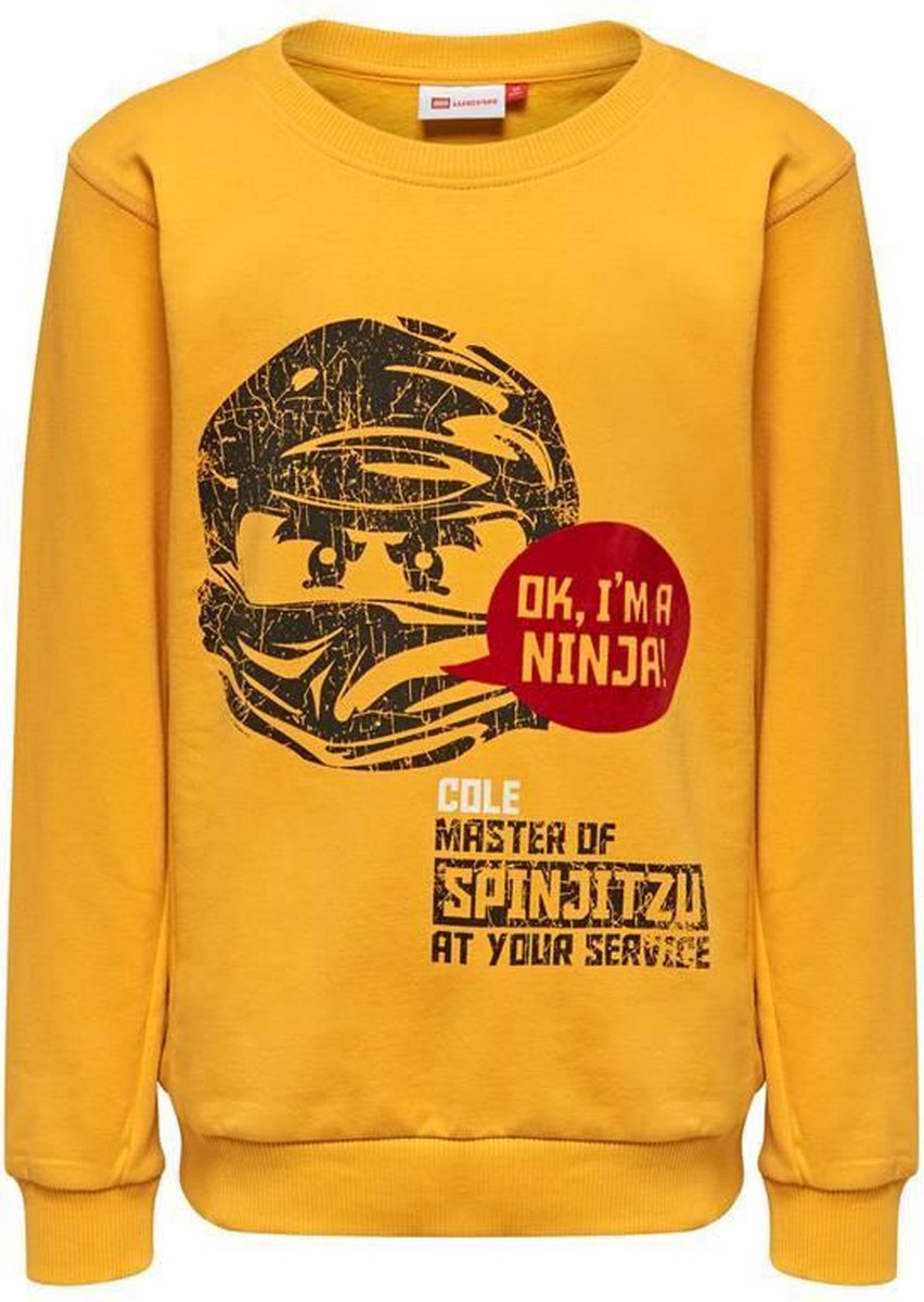 Lego wear Legowear gele jongens sweater Lego Ninjago - 110 | bol.com