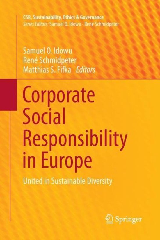 CSR, Sustainability, Ethics & Governance- Corporate Social ...