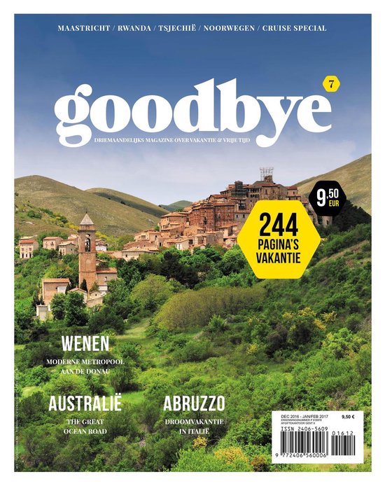 Goodbye magazine #7, Travelmedia | 9772406560075 | Boeken | bol.com