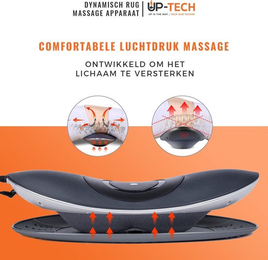 Luxe Rug Massage Apparaat - Met Warmte - Fysiotherapie | bol