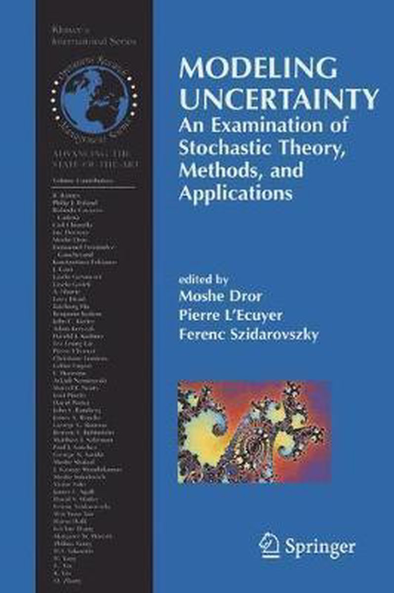 International Series in Operations Research & Management Science- Modeling Uncertainty... | bol