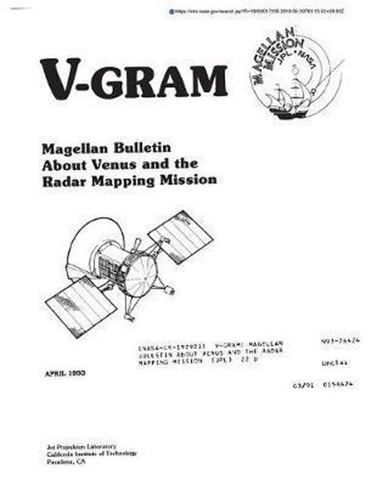 V-Gram, National Aeronautics And Space Adm Nasa | 9781722936051 ...