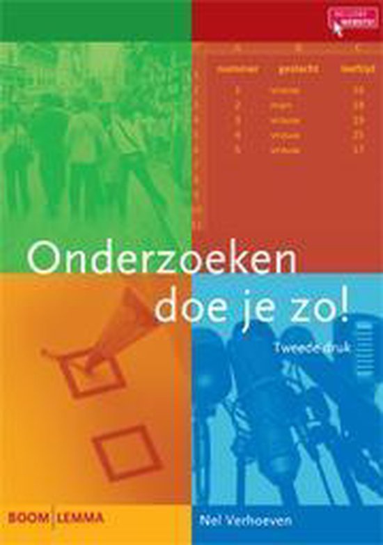 Onderzoeken doe je zo! (ebook), Nel Verhoeven | 9789460946905 | Boeken | bol