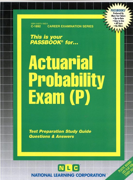 Career Examination Series - Actuarial Probability Exam (P) (ebook ...