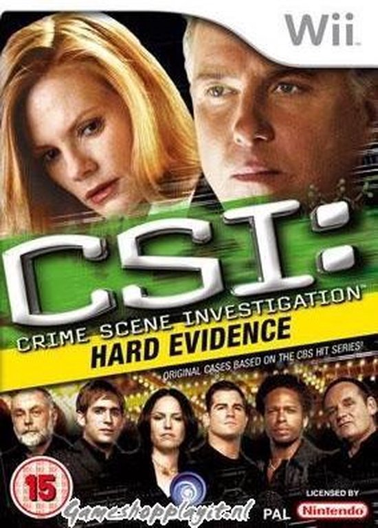 Csi Hard Evidence WII | Games | bol.com