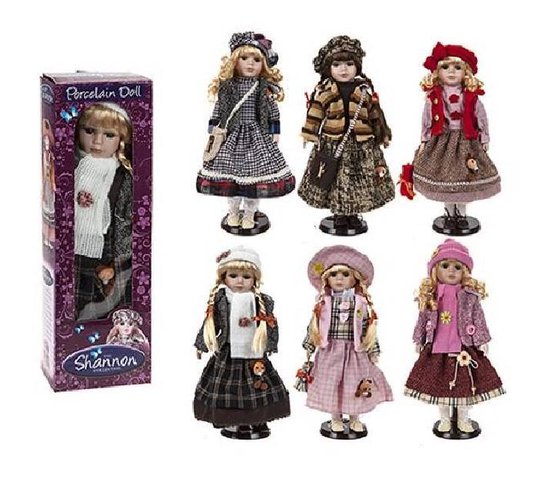 Porseleinen Pop 'SHANNON', 40 cm | bol