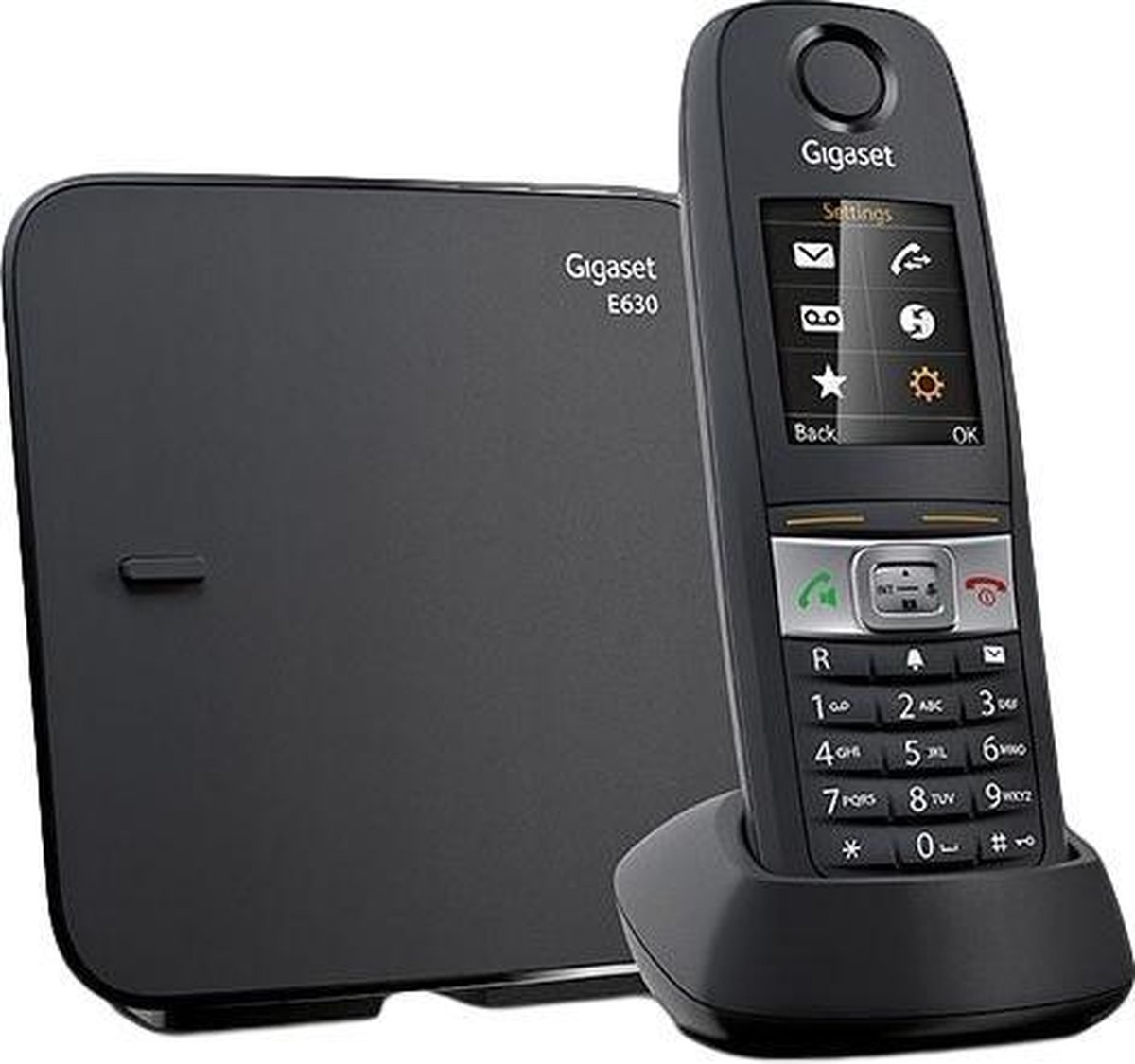 Gigaset E630 - Single DECT telefoon - Zwart | bol