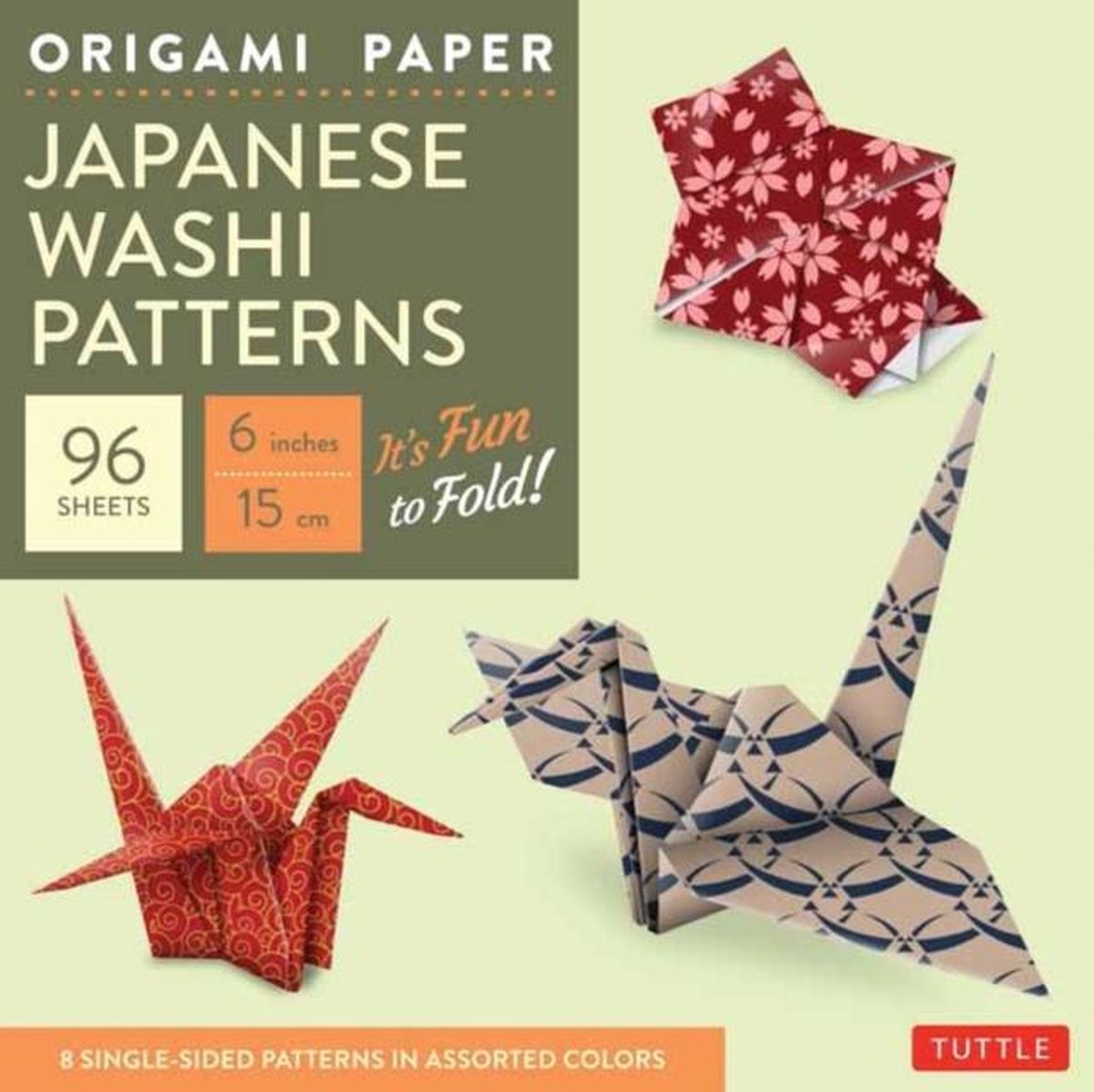 Origami Paper: Japanese Washi Patterns (Small) | bol.com