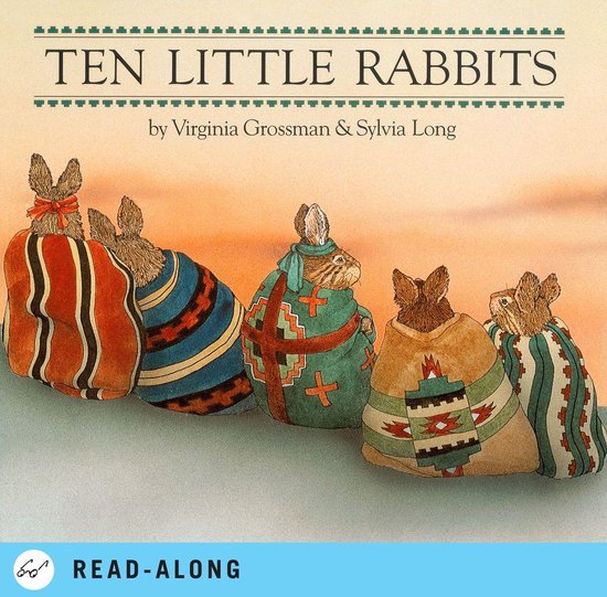 Ten Little Rabbits (ebook), Virginia Grossman | 9781452130897 | Boeken ...