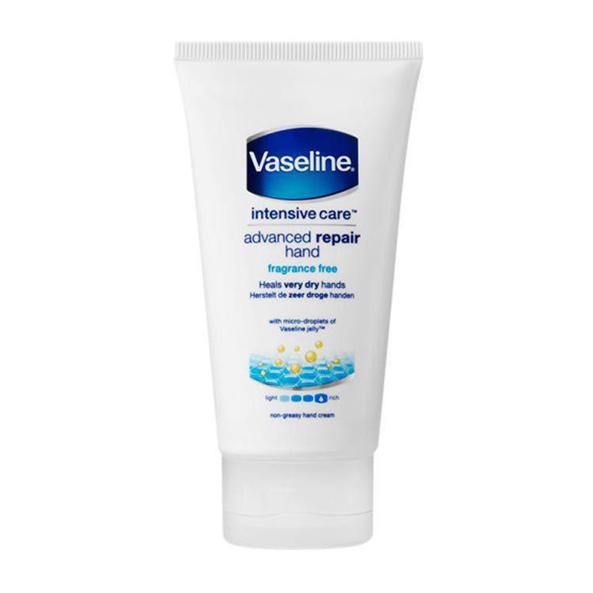 Vaseline Intensive Care Advanced Repair Fragrance Free Handcrème - 75 ...