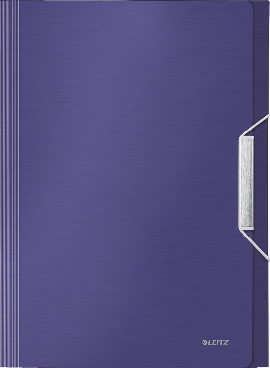 Leitz Style Projectmap met 6 Uitklapbare Vakken en Elastische Sluiting ...