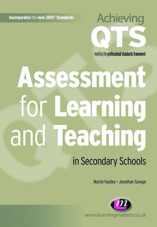 Achieving QTS Series - Assessment for Learning and Teaching in ...