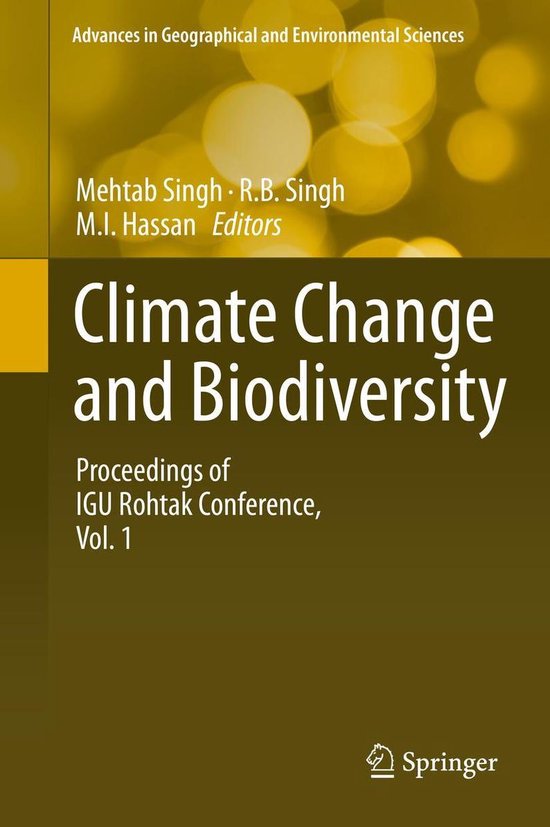 Advances in Geographical and Environmental Sciences - Climate Change ...