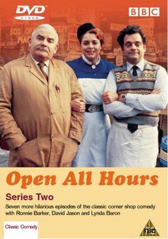Open All Hours Filmpjes, DVD's, afleveringen en informatie